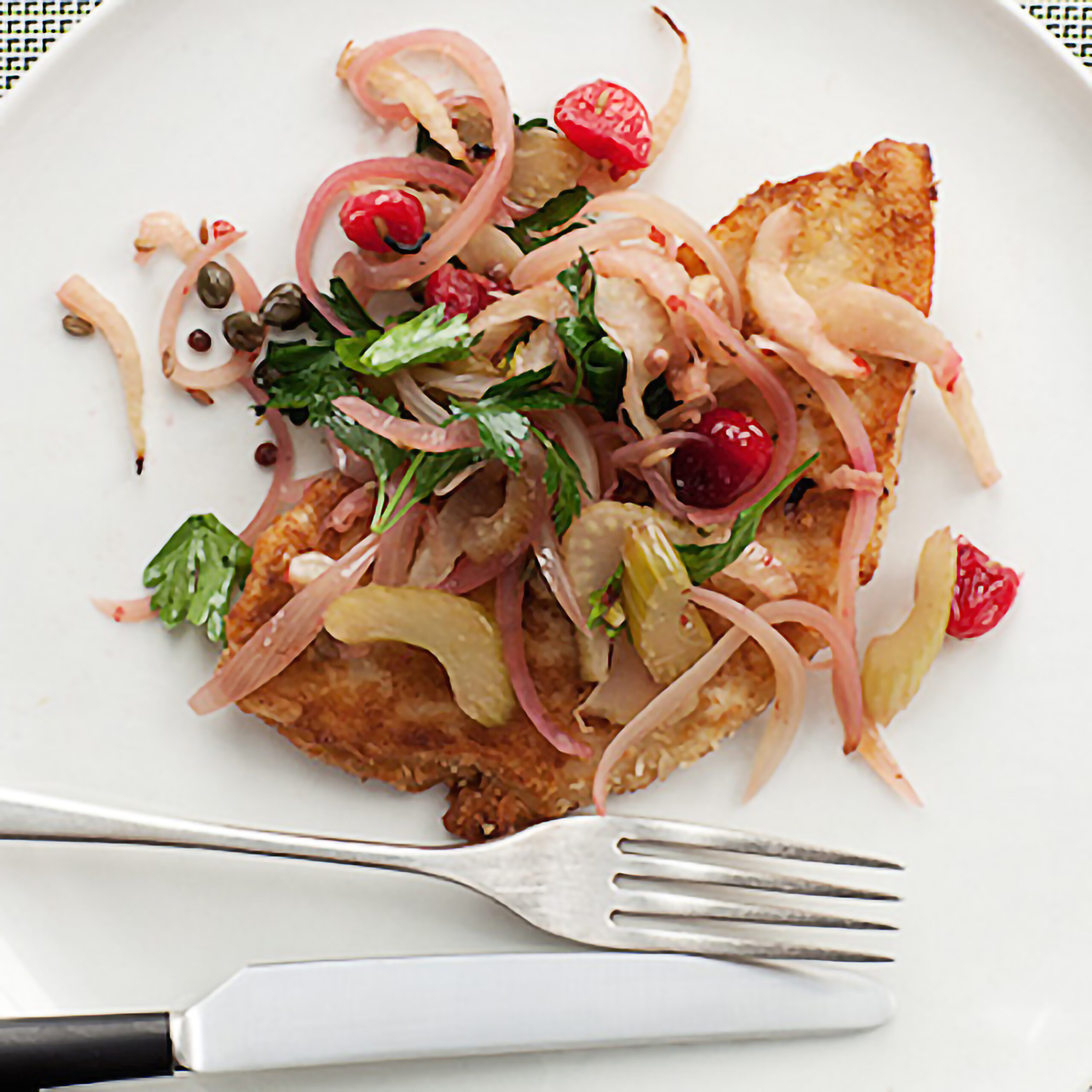 Turkey Paillards with Cranberry Piccata Sauce | Beyond Type 1