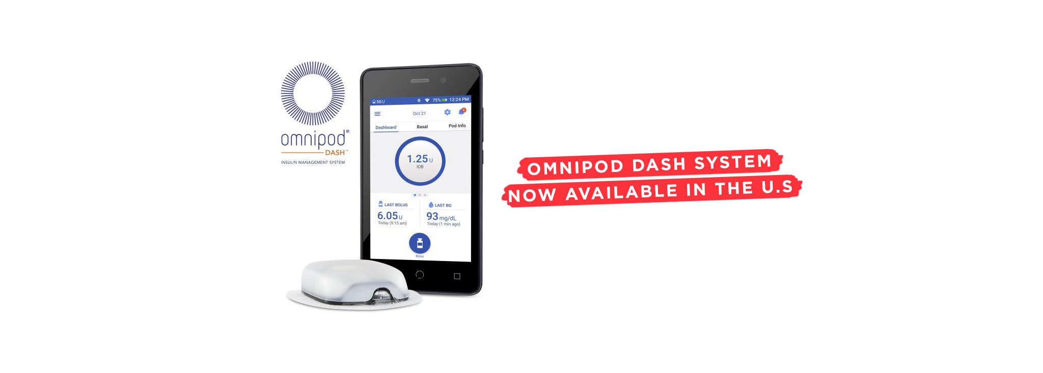 El sistema Omnipod DASH ahora disponible en los EE. UU. | Beyond Type 1